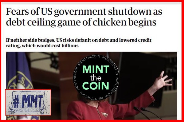 The reality of the debt ceiling (and #MintTheCoin) – Activist #MMT